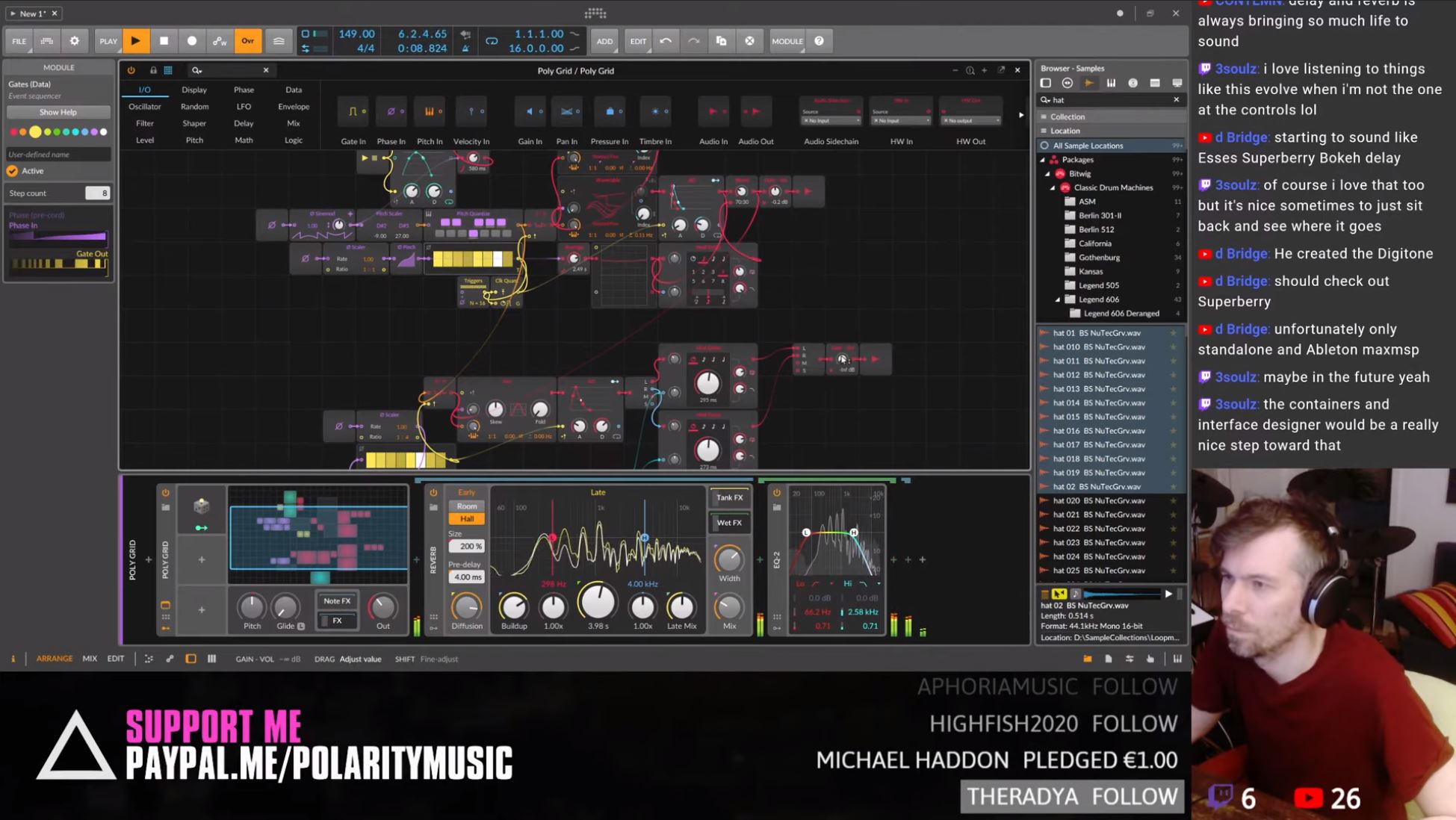 BITWIG | GRID - Tutorial - Procedural Poly Grid Patch