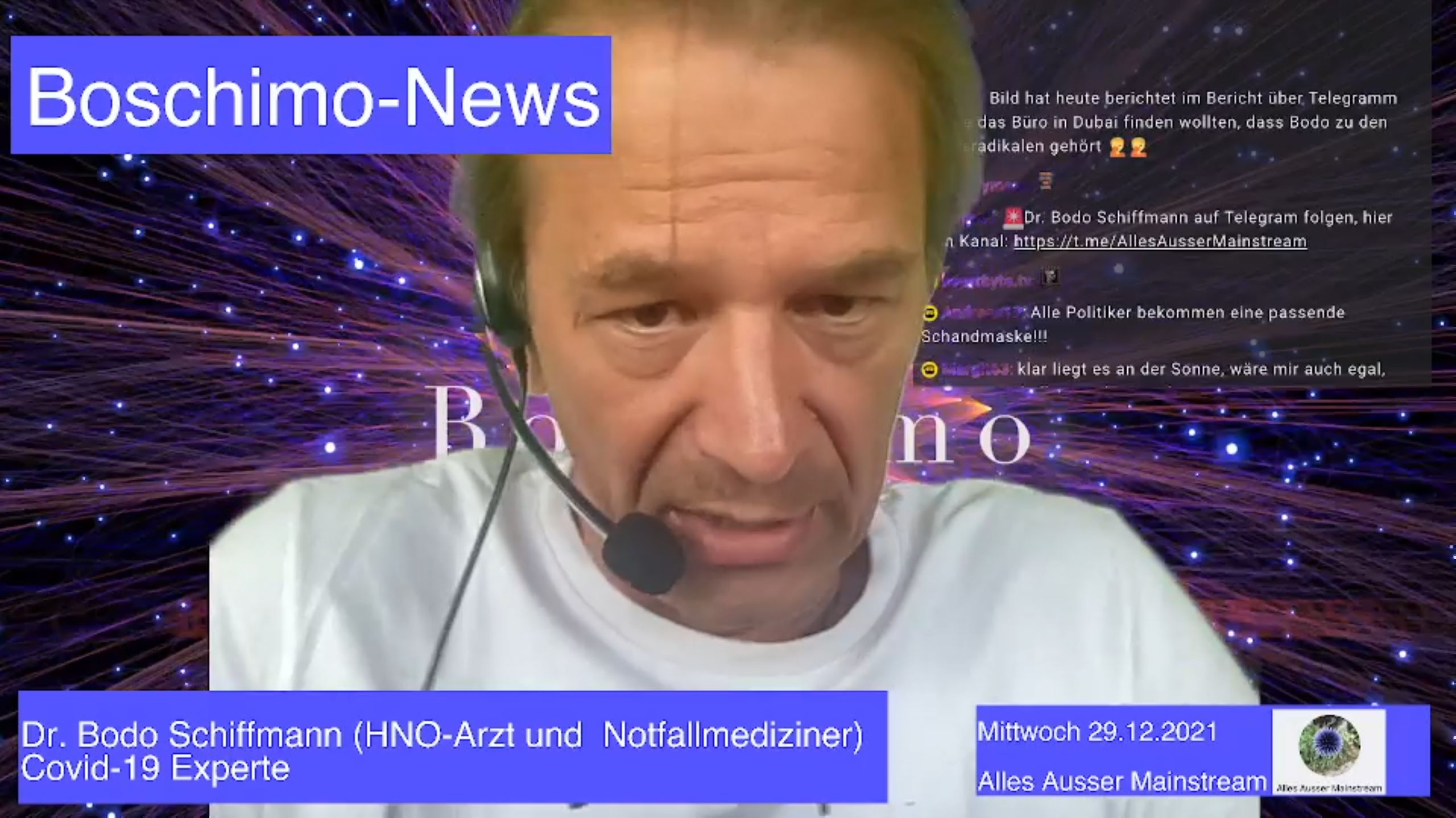 CORONA – Dr. Bodo Schiffmann | SERIE – 2021-12-29 – Boschimo des Tages ...